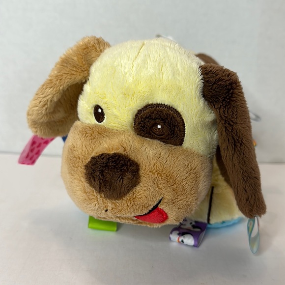 Taggies | Toys | Taggies Spotted Dog Plush Rattle Stuffed Animal Lovey ...